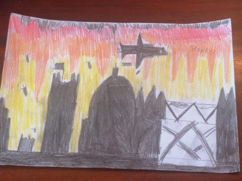 P4 World War Two Blitz Drawings - Welcome to Inchmarlo